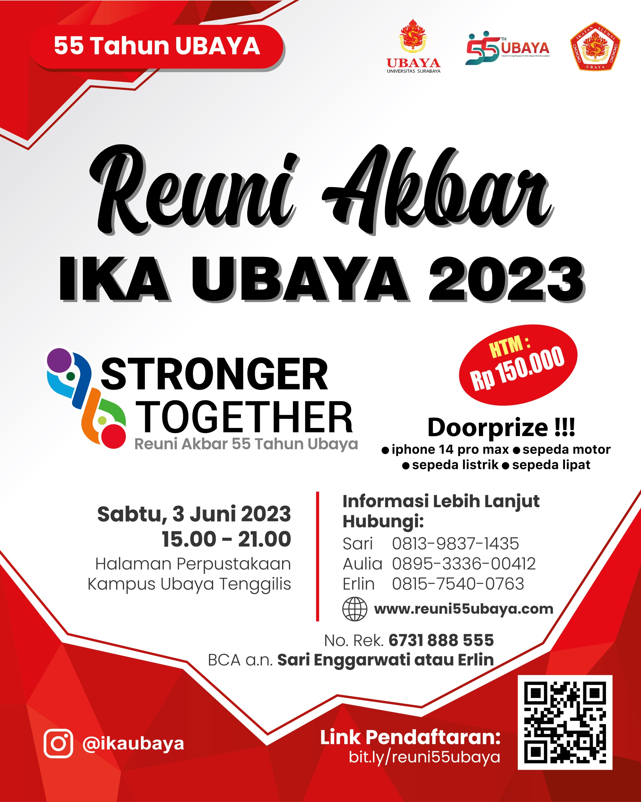 REUNI AKBAR ALUMNI UBAYA - Alumni Universitas Surabaya